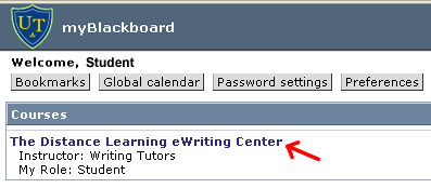 Finding the eWriting Center