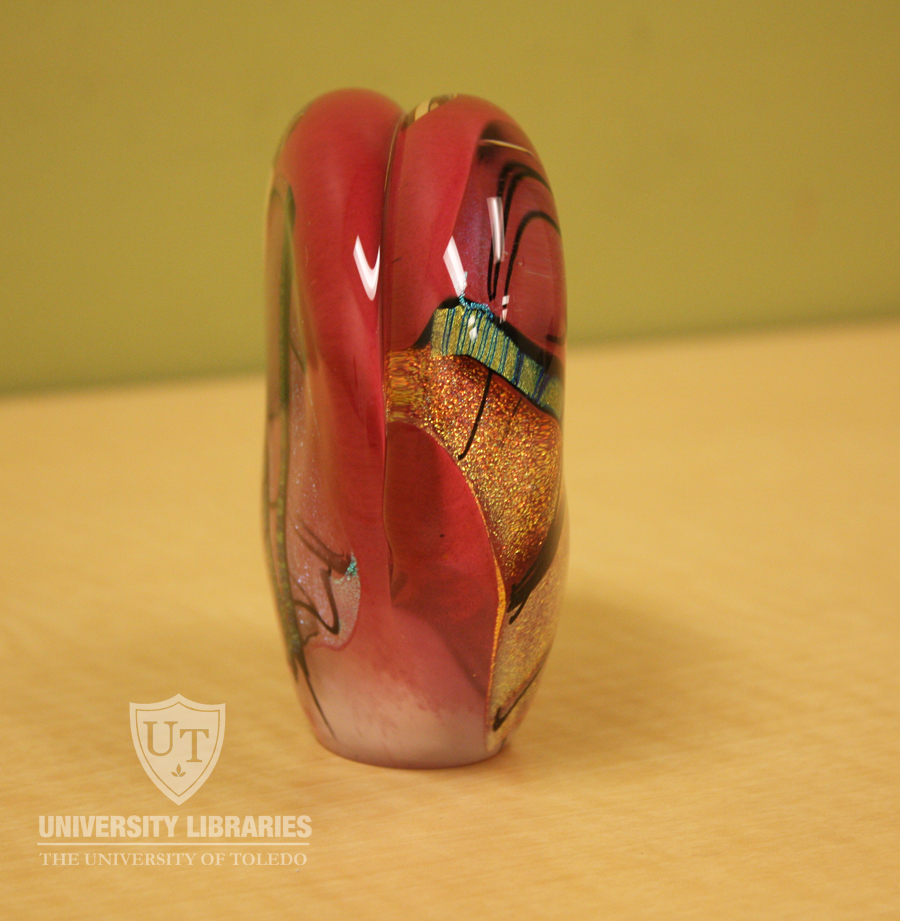 Pink Paperweight By Shawn Messenger