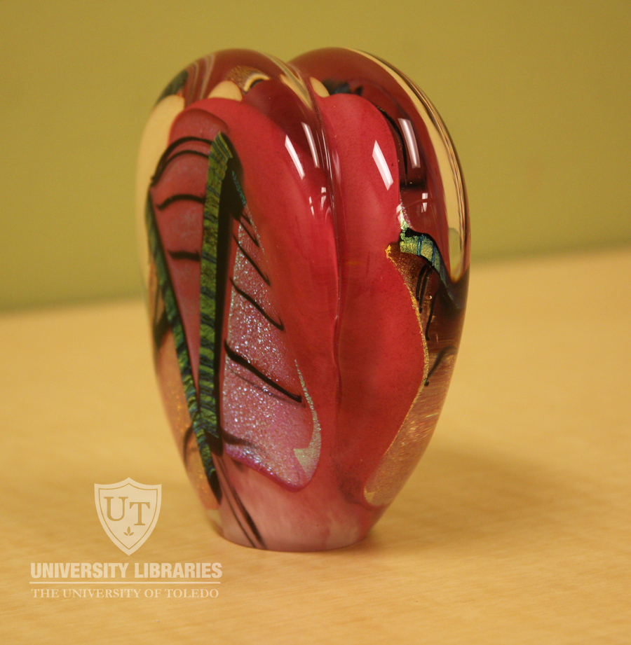 Pink Paperweight By Shawn Messenger