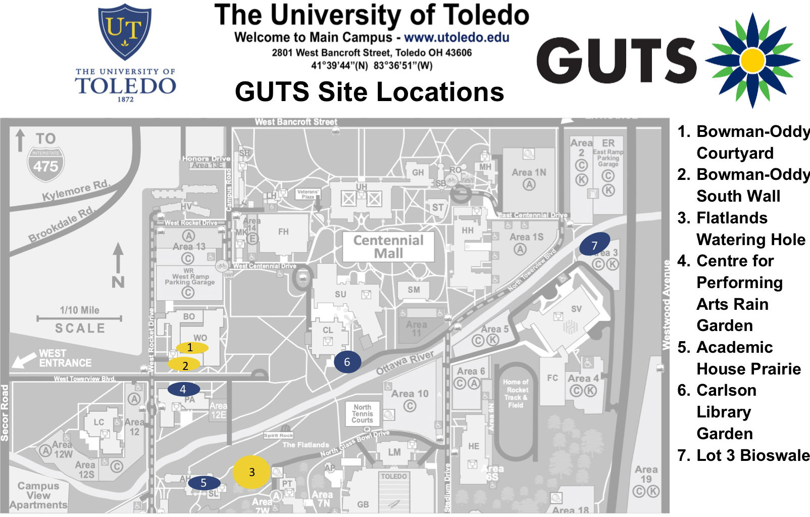 Native Plant Gardens on Campus
